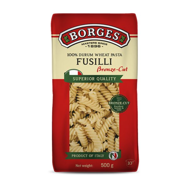 PASTA FUSILLI BORGES 12x500g – Disol Express